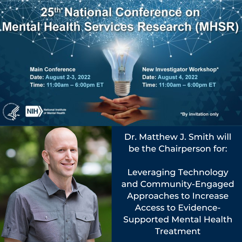 Dr. Matthew Smith Joins NIMH Conference on Mental Health Services ...